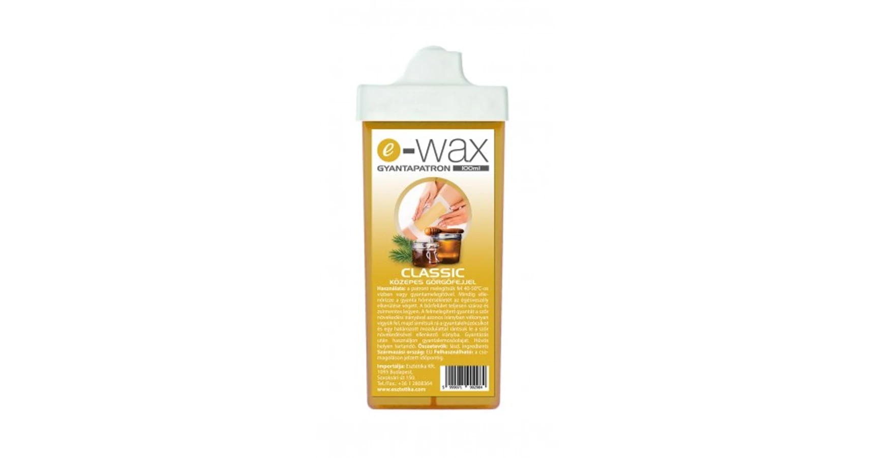 E-wax, gyantapatron, széles fejű gyantapatron, gyantázás, otthon ...